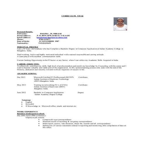 Matthew Wood CV | DOCX