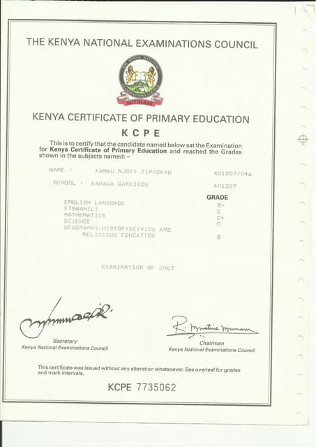 CSKC(Comp) Cert | PDF
