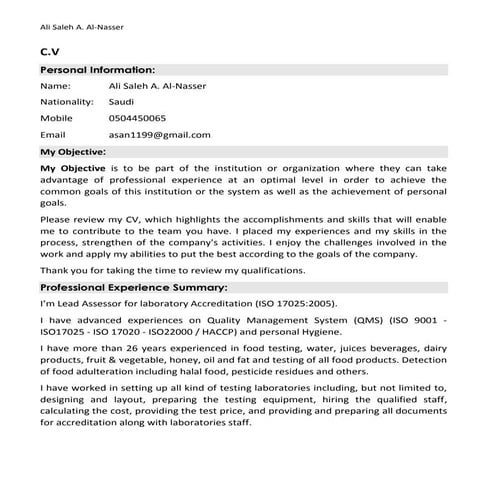 Abdullah Alotaibi C.V. | DOCX