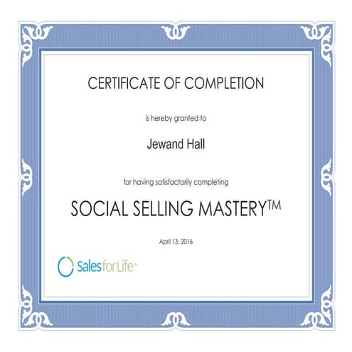 social selling mastery diploma | PDF