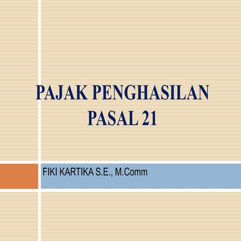 6 dan 7 PAJAK PENGHASILAN PASAL 21.ppt