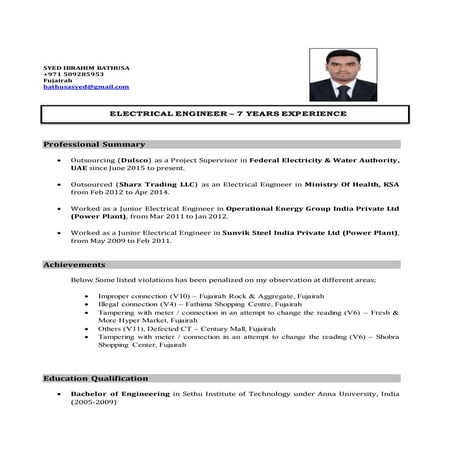 BATHUSA RESUME 2 | PDF