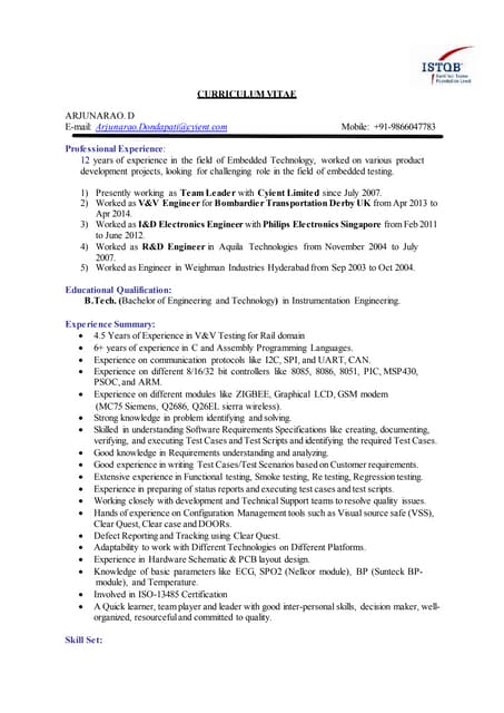 Profile_Sugumar_N | DOC | Computer Software and Applications | Computing