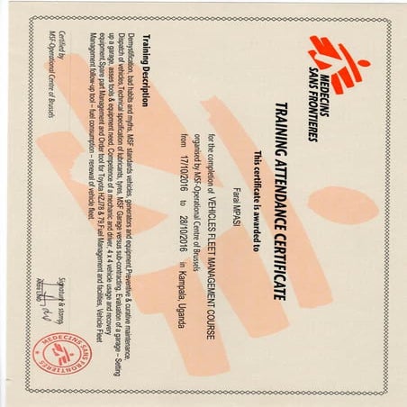 Qualification 25 Vehicle Fleet Management Course | PDF