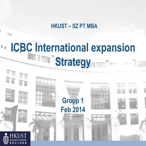 ICBC Case group1 final | PPTX