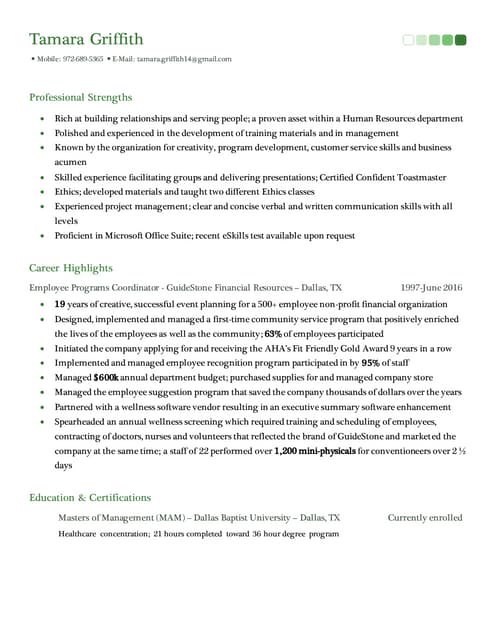 Human-Resources-Executive-Executive-Resume-Sample | PDF