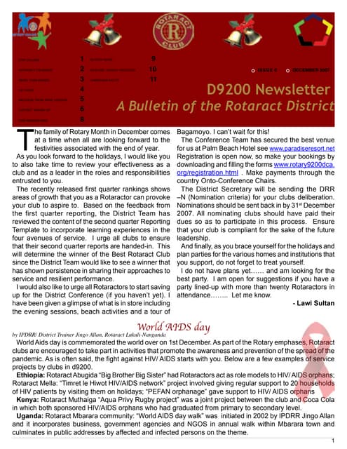 Rotaract club | PDF | Non-Profit Organizations | Industries