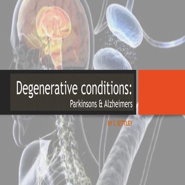 Degenerative conditions | PPT
