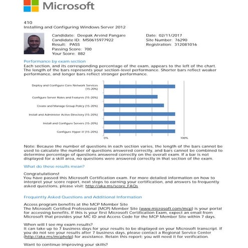 scorereport | PDF