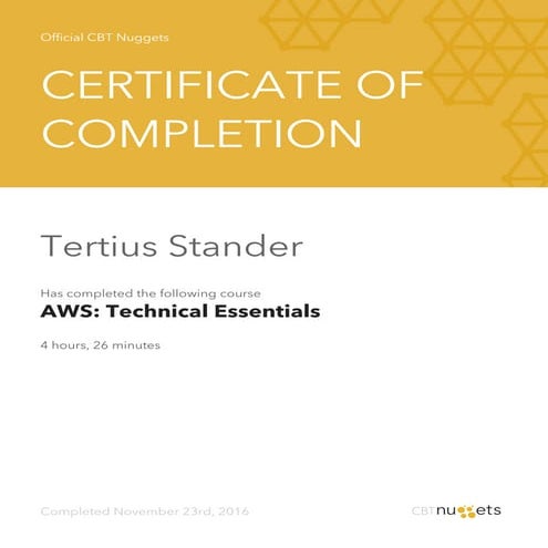 AWS: Technical Essentials | PDF