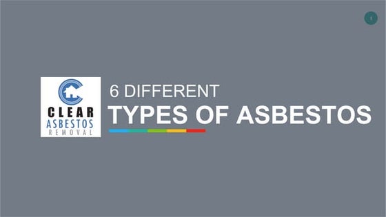 Types Of Asbestos | PDF | Indoor Environmental Quality | Home & Garden