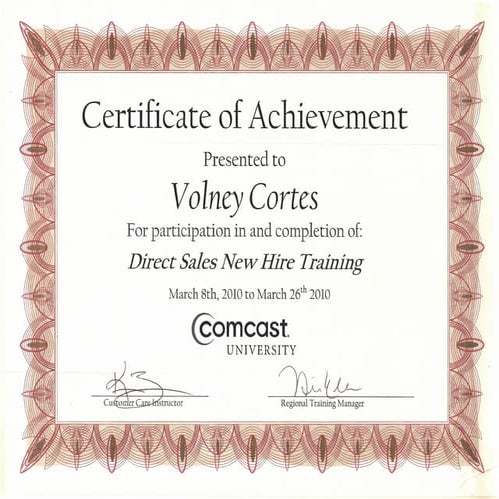 Comcast Awards | PDF