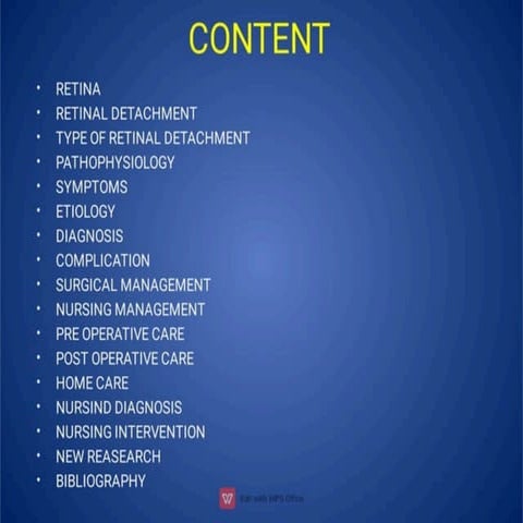 Retinal detachment types of retinal detachment | PDF