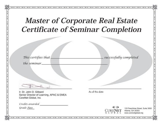 MCR certificate | PDF