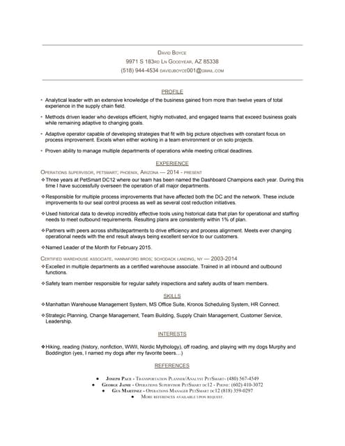 Roland Doiron Resume 2 | PDF