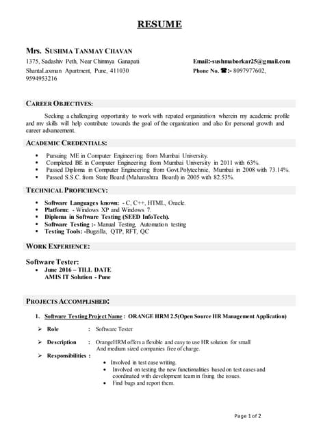 Resume | DOCX | IT and Internet Support | Internet