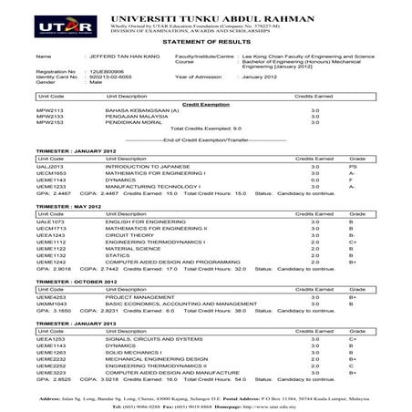 statementResult_1200906 (1) | PDF | Undergraduate Education | College ...