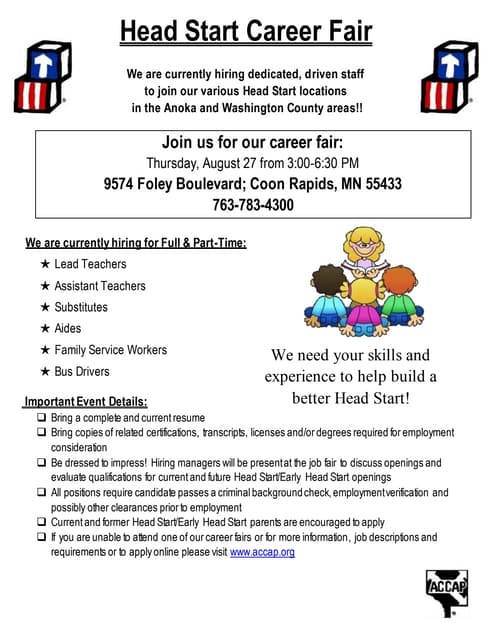 EHS Recruitment Flyer by Julie Dailson | DOCX