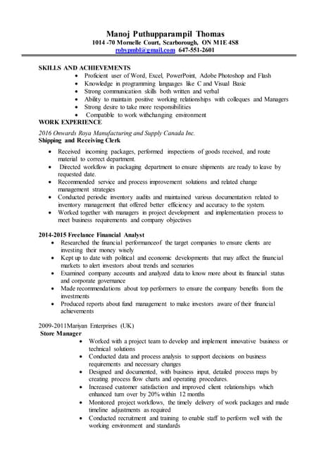 Chandu_Resume | PDF