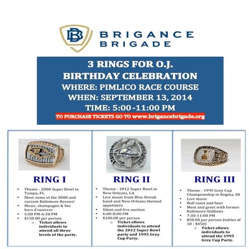 Three Rings Flyer | PDF