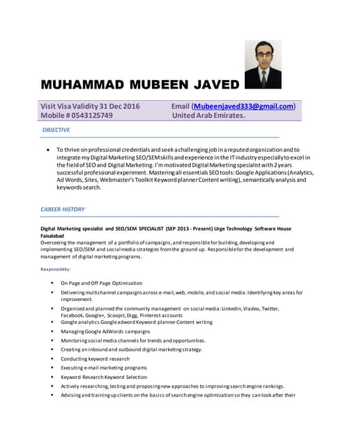Cv of tanveer razwan | PDF