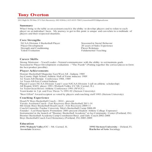 Asst. Resume | DOCX