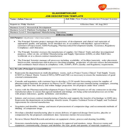 Job Description | DOCX