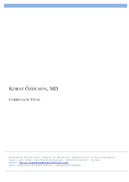 Oguz_DILEK_CV_2016 copy | PDF