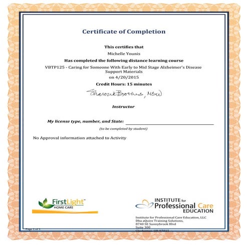 Certificate of Completion Report (8) | PDF