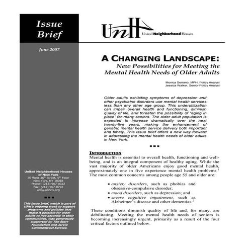 A Changing Landscape | PDF