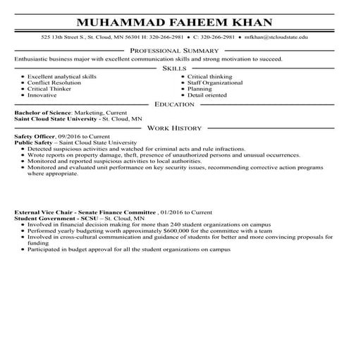 JT's Acting Resume PDF | PDF