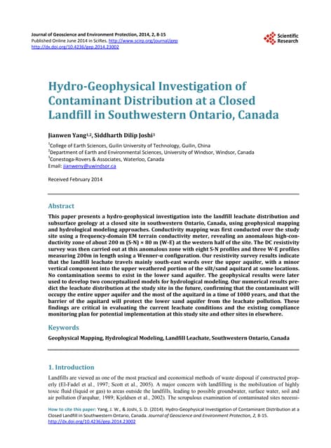 Geography CSEC SBA | PDF