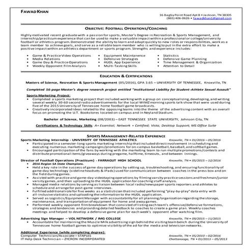 Fawad Khan's Resume File-11 | PDF