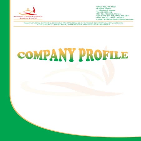 annointed company profile corrected | PDF