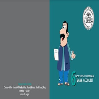 6 easy steps to opening a bank account | PDF