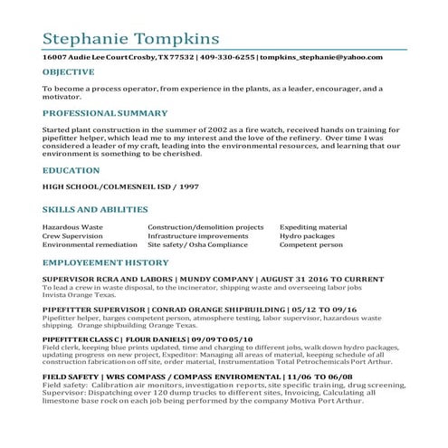 Juan's Resume | DOCX