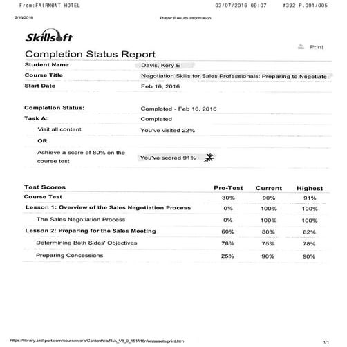 Kory Davis Radisson | PDF