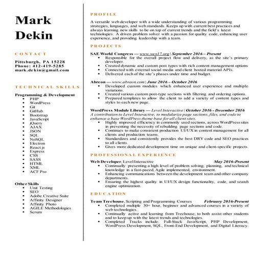 Resume | DOCX