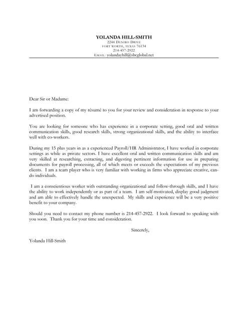 Felix Andino cover letter eu | DOC