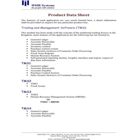 Product Data Sheet (1) | PDF