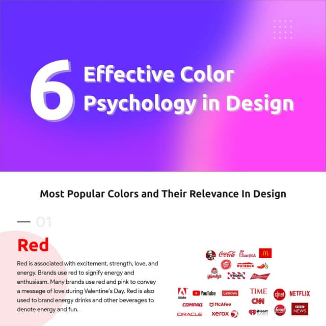 6 Effective Color Psychology in Design | PDF