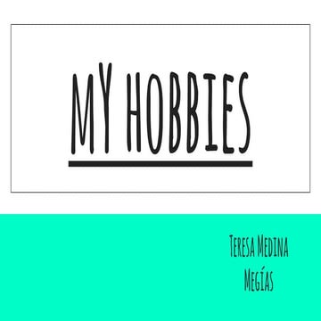 My hobbies | PPTX