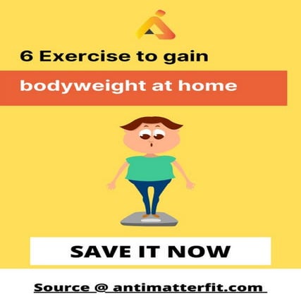 6 exercises for weight gain | PDF