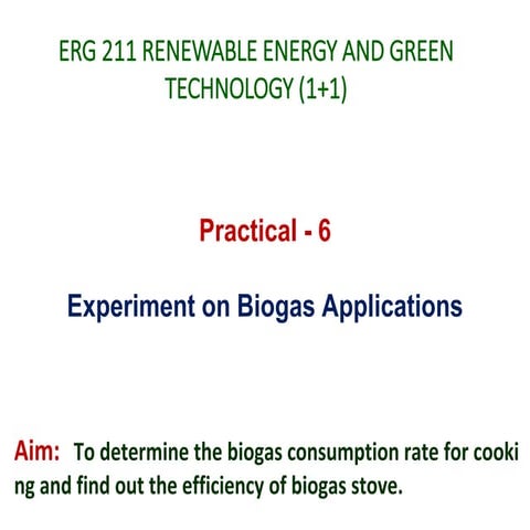 6 Experiment on Biogas Applications.pptx