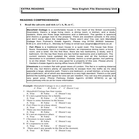 6 extra reading | DOC