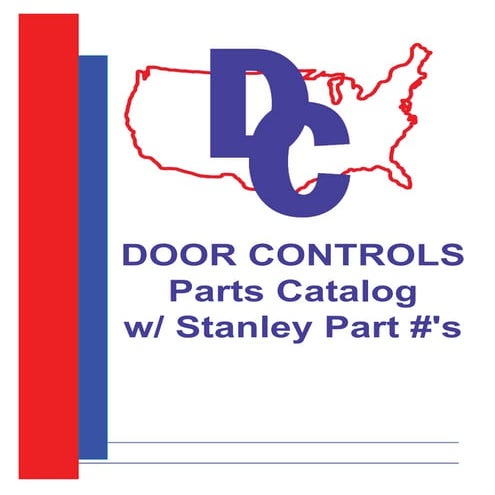 DOOR CONTROL BOOK WITH STANLEY NUMBERS 8.7.15