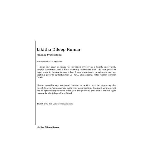 Likitha CV | DOC