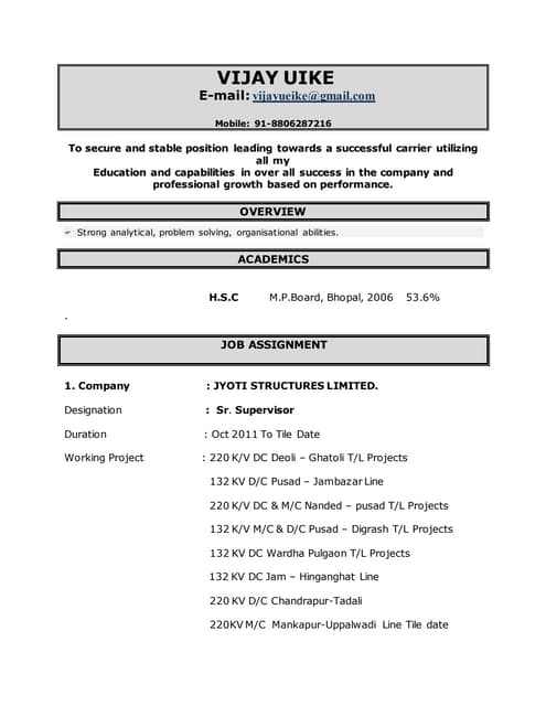 CV_Sukesh | DOCX | Smartphones | Consumer Electronics