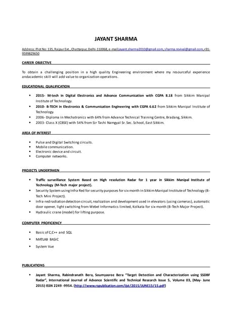 resume_ravi_iitk | PDF