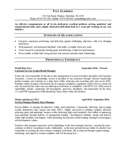Mubarak Issop CV | PDF